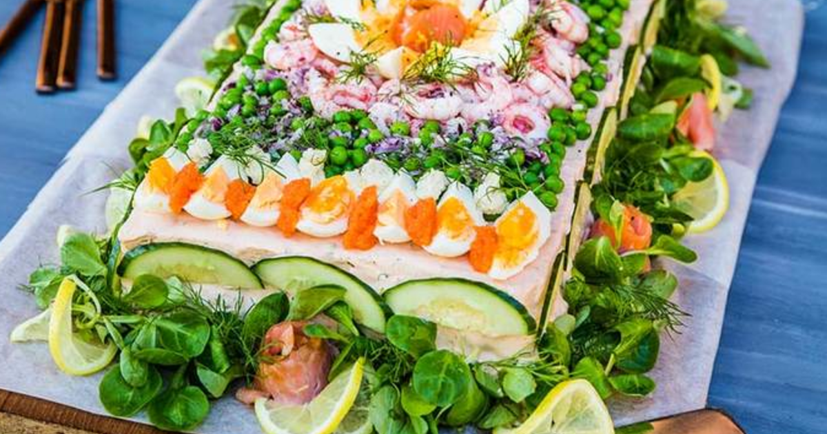 Swedish (Smörgåstårta) English (Sandwich cake). Yay or Nay? - GirlsAskGuys