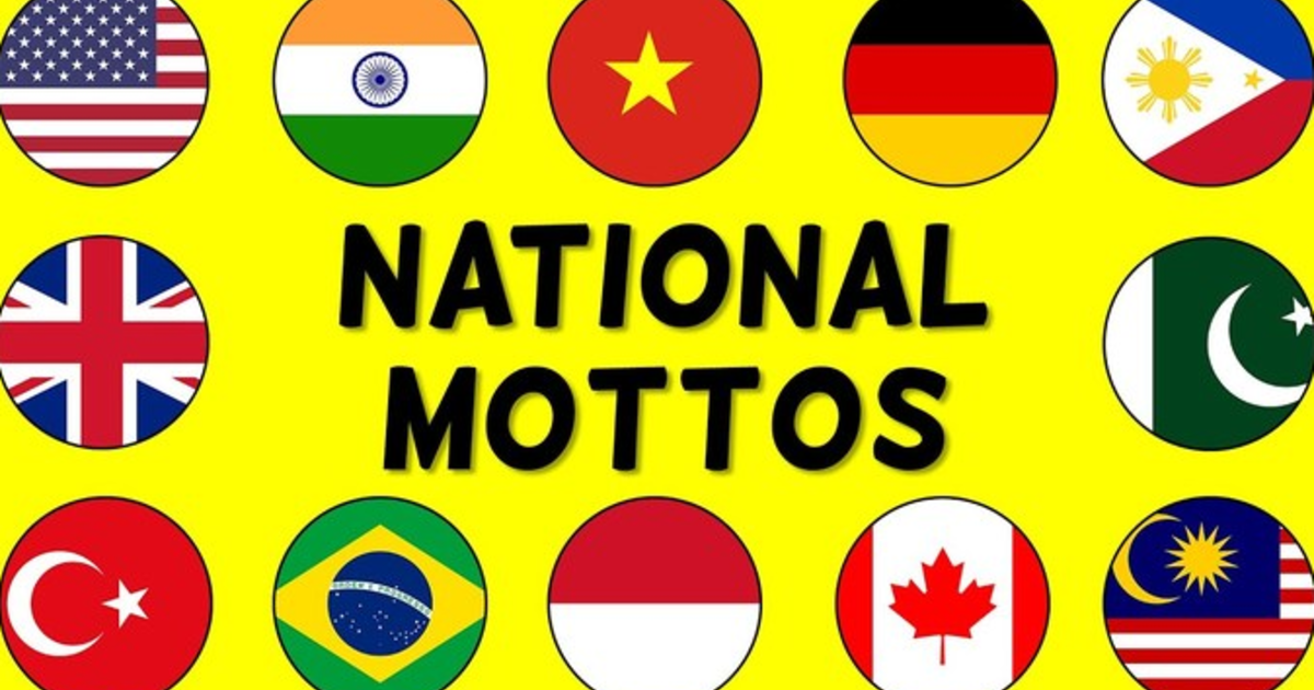 What is the official motto of your country, do you like it and if you ...
