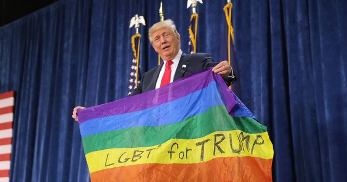 If Donald Trump came out as non-binary, would you be more or less ...