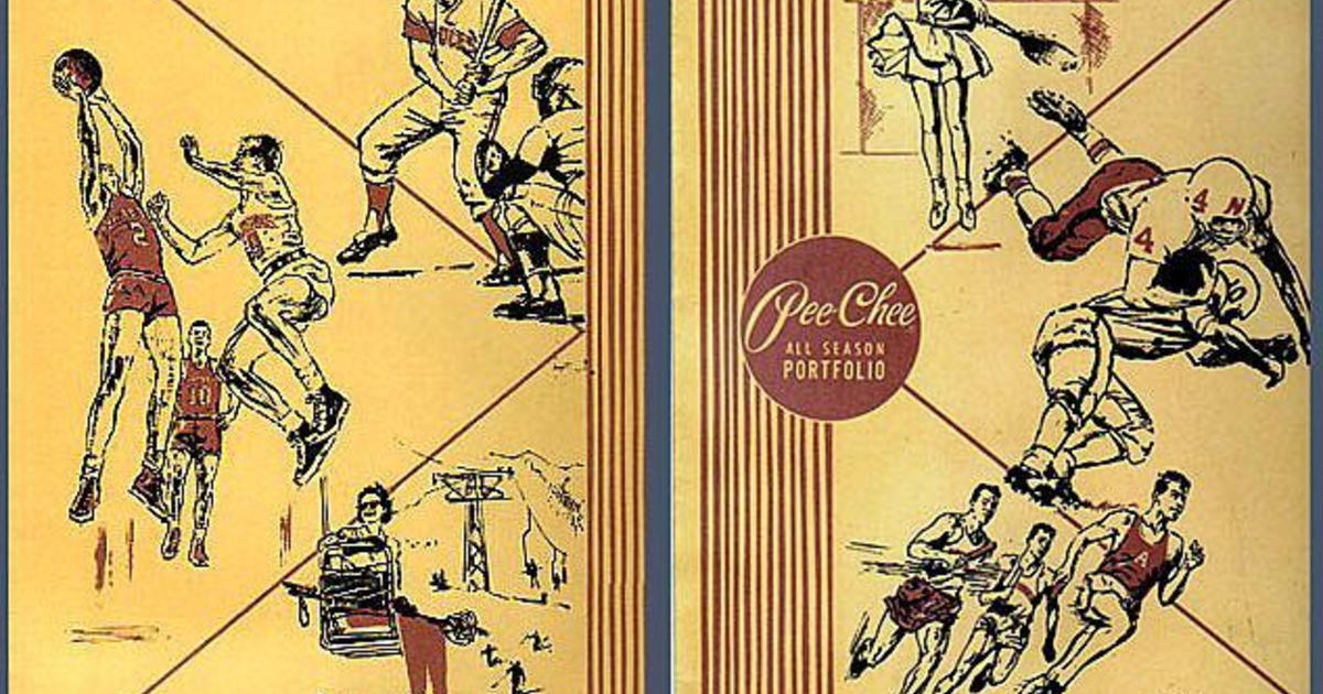 Have you ever had a Pee-chee folder that looks like this growing up ...