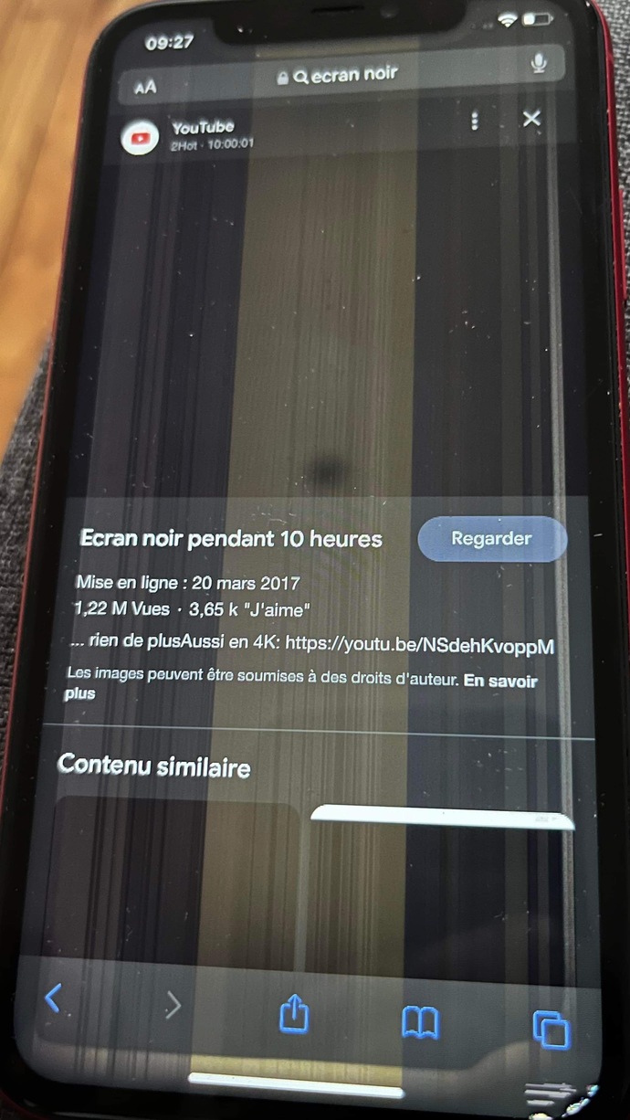 What does it mean when there’s lines on your phone screen like that ...