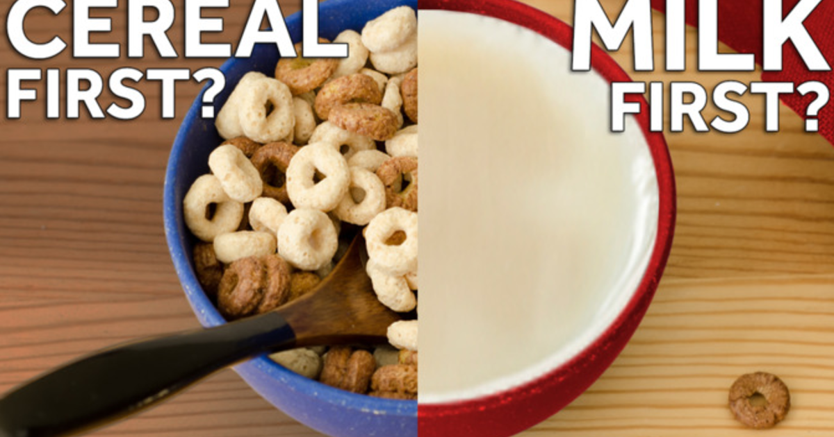Cereal first or Milk first? - GirlsAskGuys