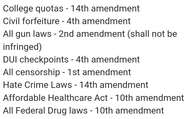 Did you know that any law repugnant to the Constitution is void ...