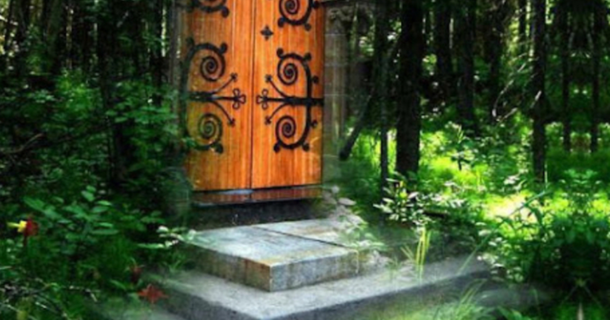 If You Were Walking & A Mysterious Door Suddenly Appeared Would You ...