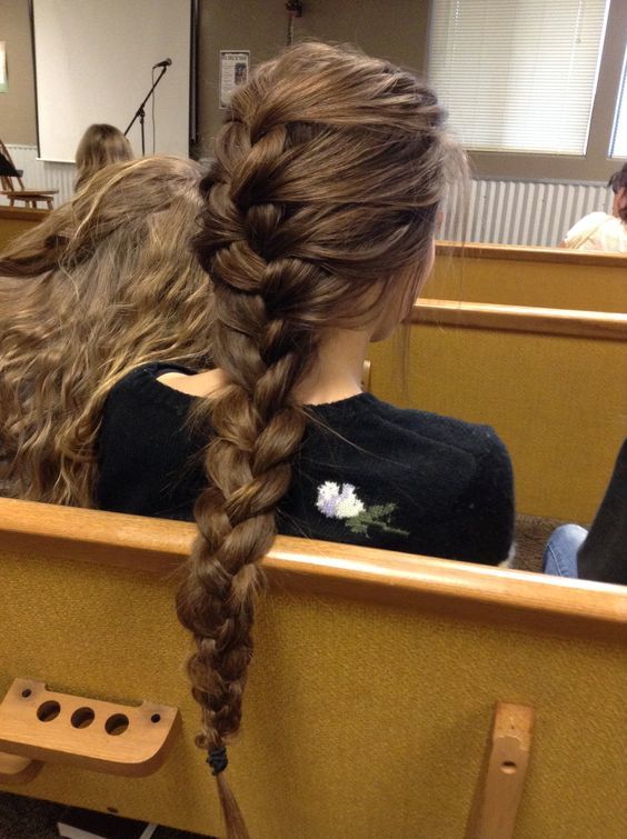 Which of these braids do you find the most beautiful? French, dutch or ...