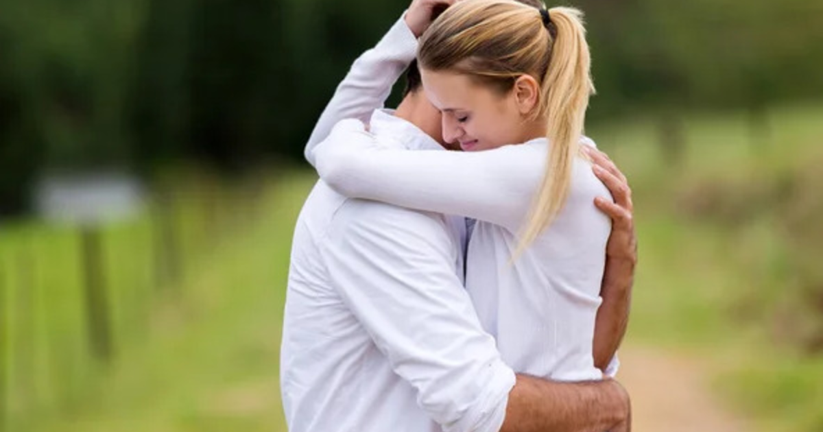 Can a hug be stress relieving for women and comforting for example ...