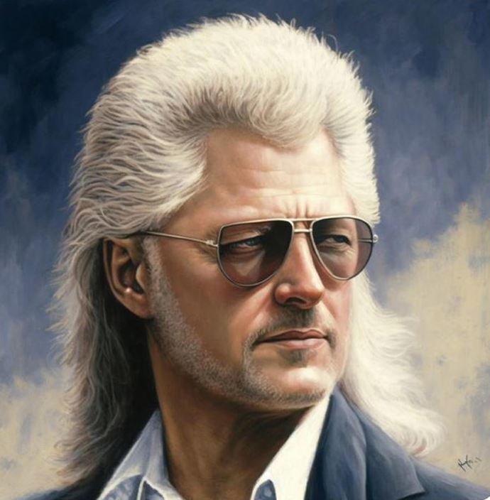 Which of these AI Generated pictures of US Presidents with mullets is ...