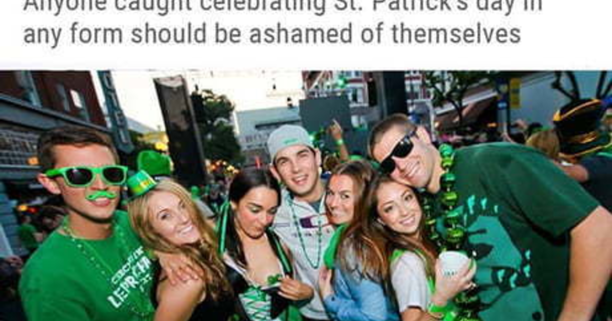 War on St Patricks day. Why are Liberals trying to cancel it ...