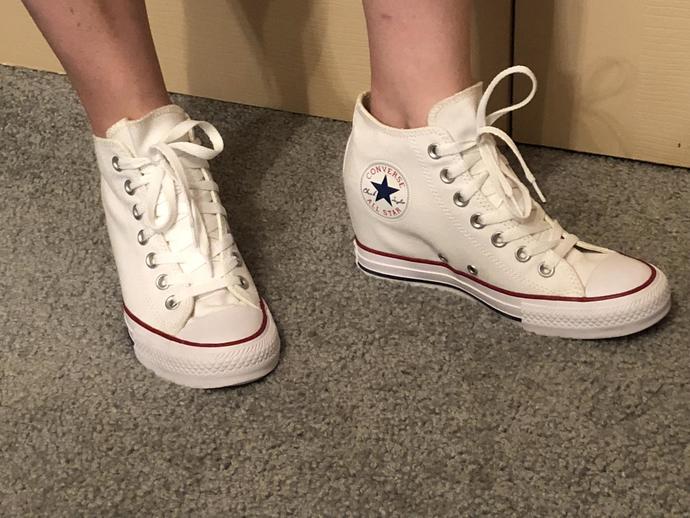 Would you wear a high-heel Converse just for fashion? - GirlsAskGuys