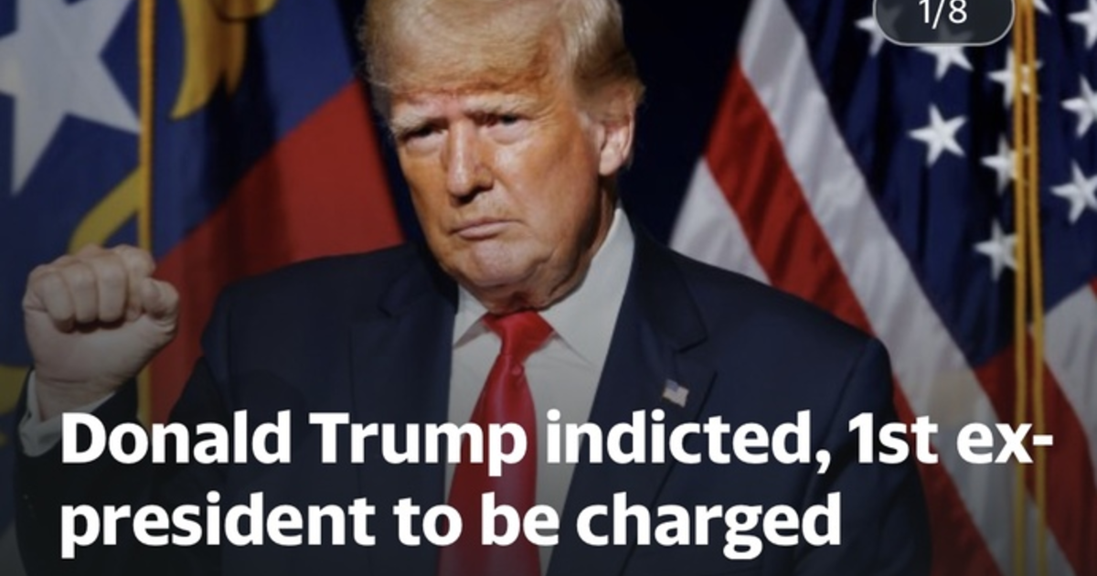 Finally…Trump Indicted. Do you agree with it? - GirlsAskGuys