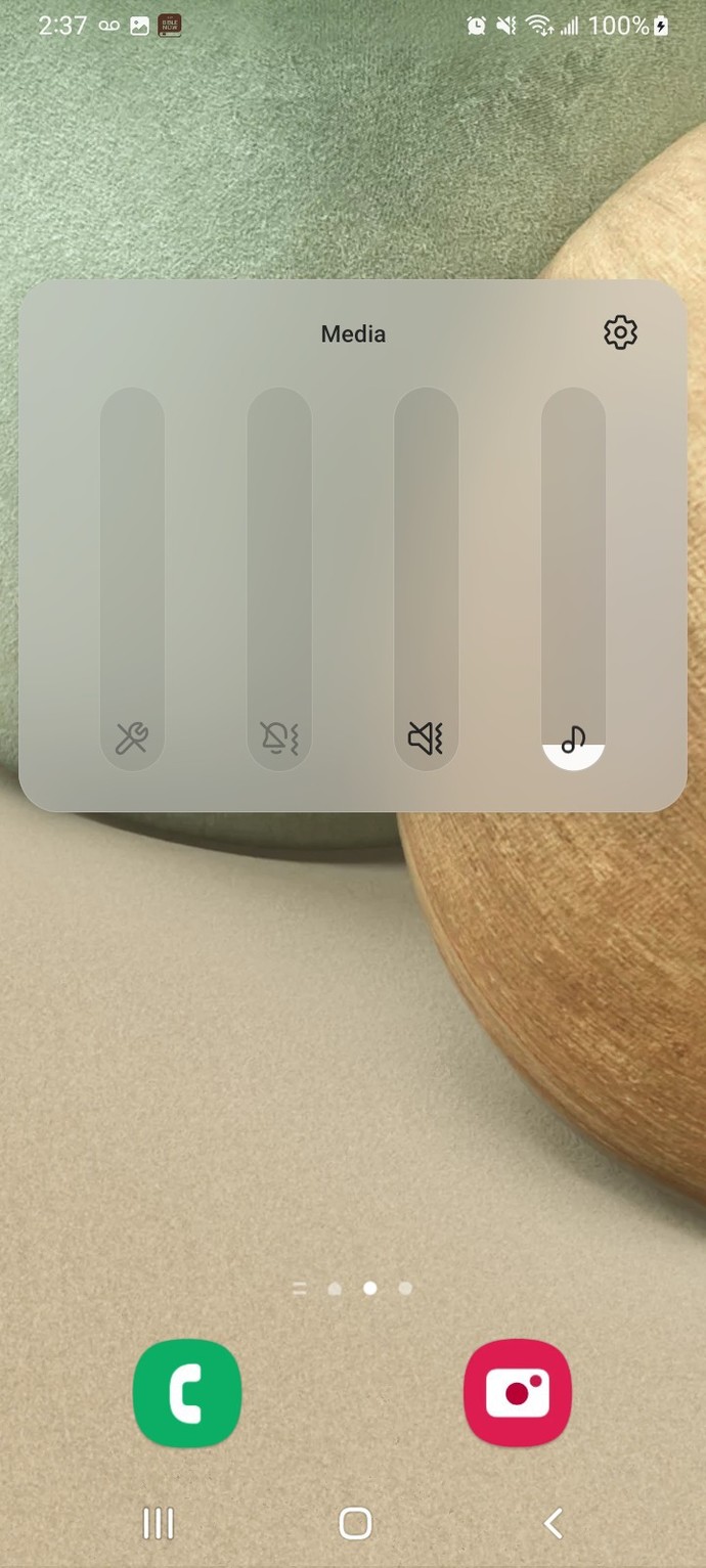For Android users how to do I activate the "beep" sound when I press ...