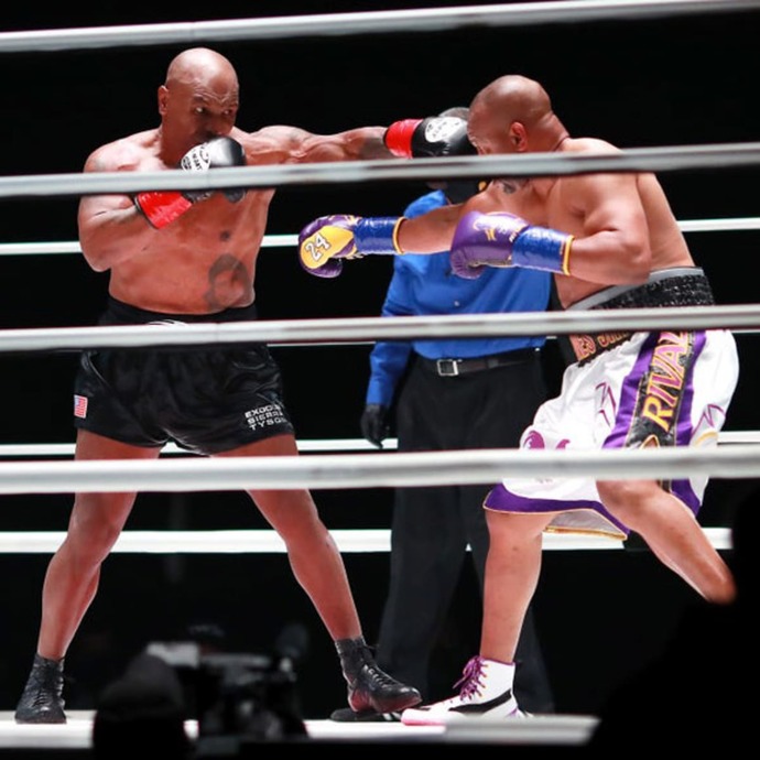 Prime Mike Tyson vs. Prime Roy Jones Jr., 15 rounds. Would Tyson walk ...
