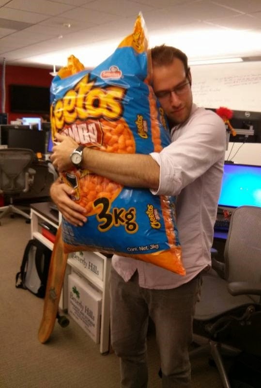 What snack do you have no self control over and you eat the whole bag ...
