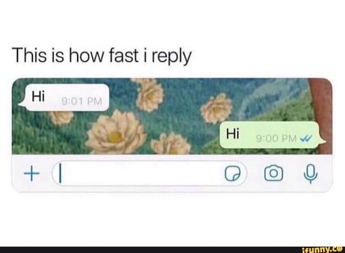 Do you reply fast to text messages? - GirlsAskGuys