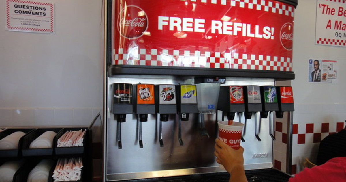 Free refills. Isn't that the very epitome of entitlement? - GirlsAskGuys