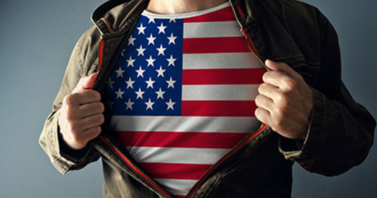 What do you think of people, who wear clothes with the American flag on ...