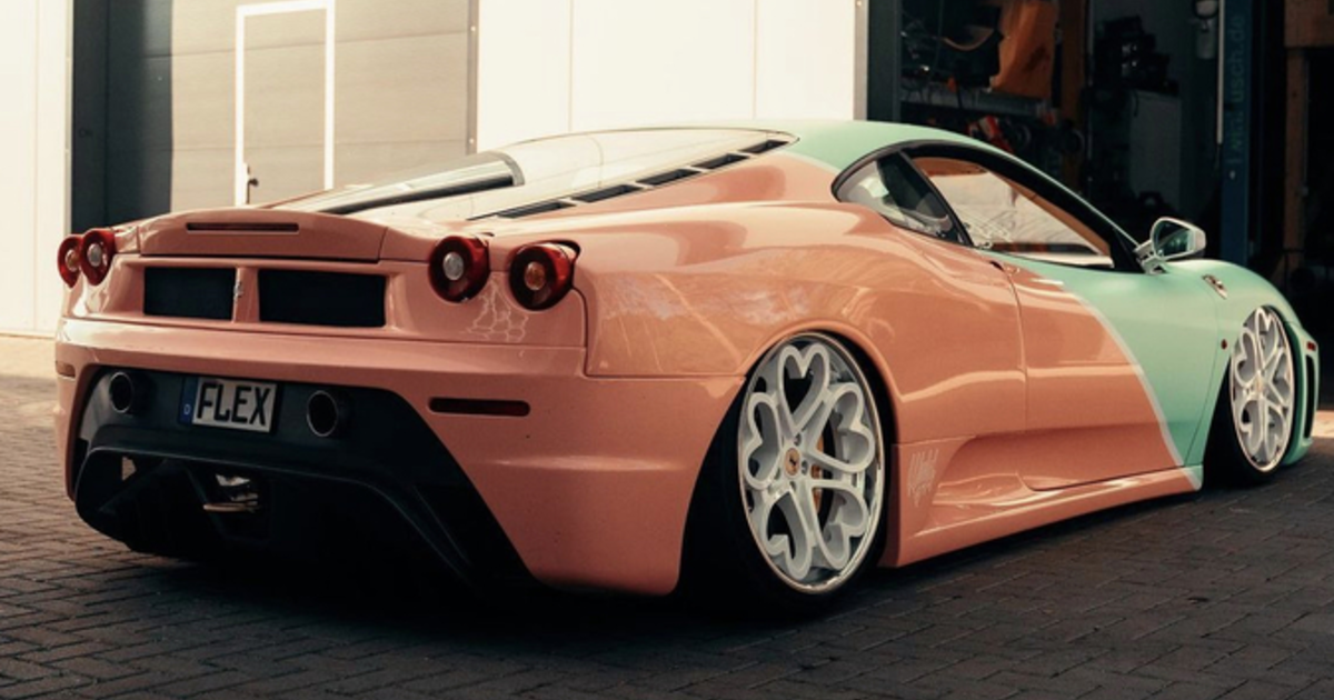 What do you think of this customized Ferrari? - GirlsAskGuys