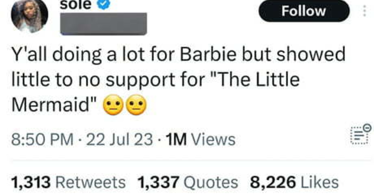 Why Liberals so mad at Barbie doing better than Little Mermaid. Is it ...