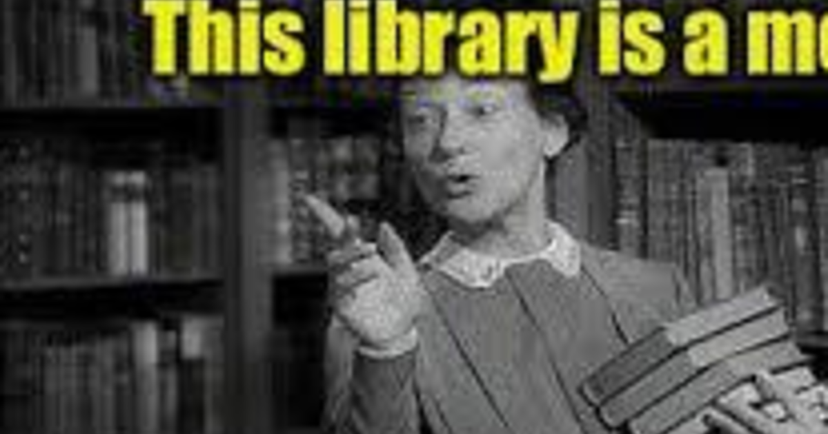 When was the last time you went to a library? - GirlsAskGuys