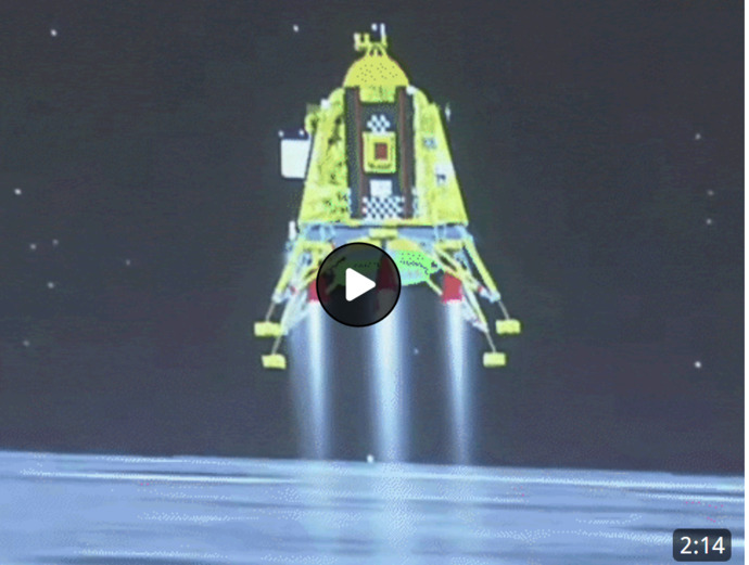 Today India became 1st Country to reach on Moon's South Pole, Your ...