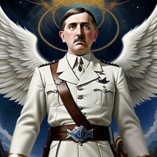 Adolf Hitler as angel? Is it too controversial for artwork? - GirlsAskGuys
