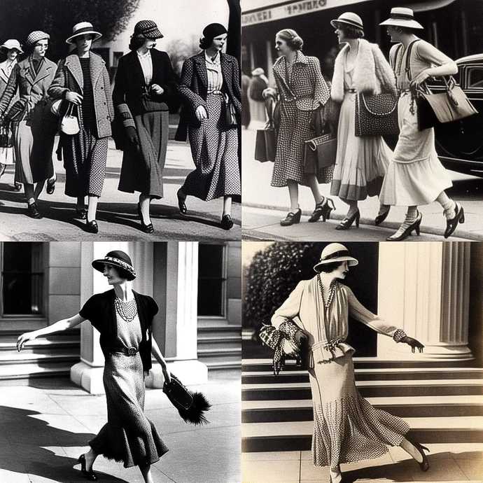 How did people dress in the nineteen thirties, in Western countries ...