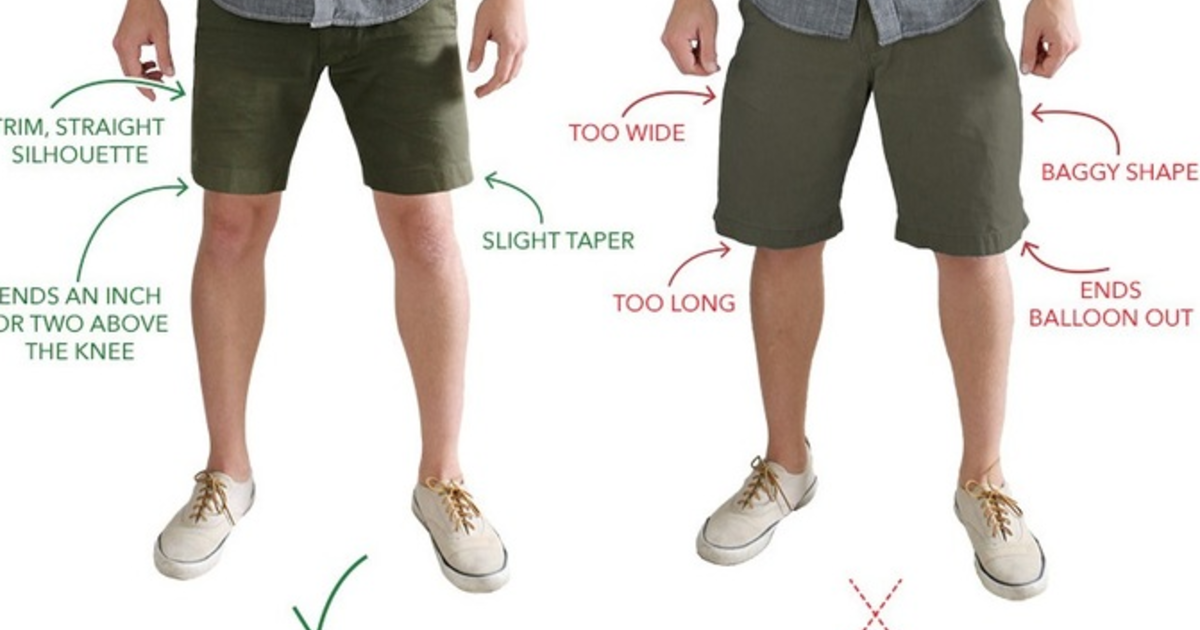 Anyone Else Think Above The Knee Shorts On Men Look Way Better Than