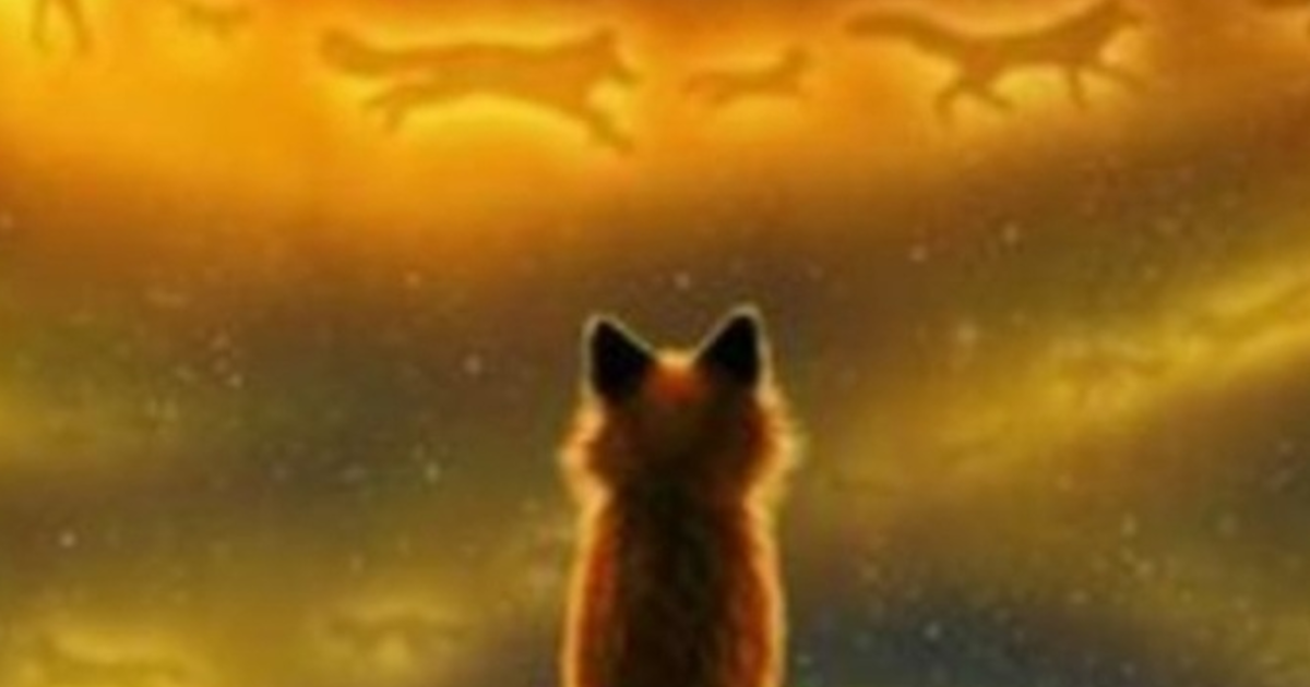 What is this fox doing in this picture? - GirlsAskGuys