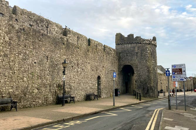 Here's a French village I visited (a medieval bastide built by the King ...