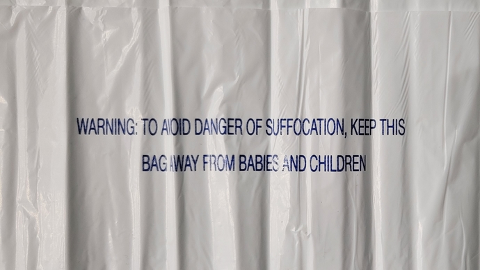 Who pays attention to the WARNING on PLASTIC BAGS? - GirlsAskGuys