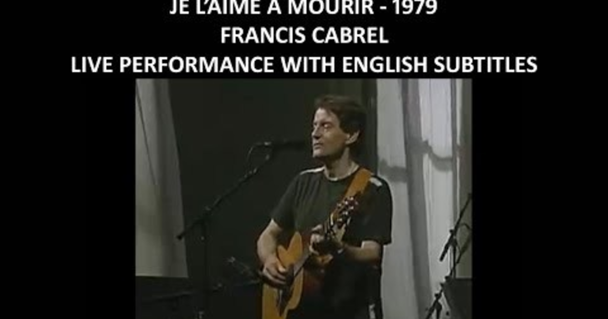 Did you know that the original version of this song is a French song ...