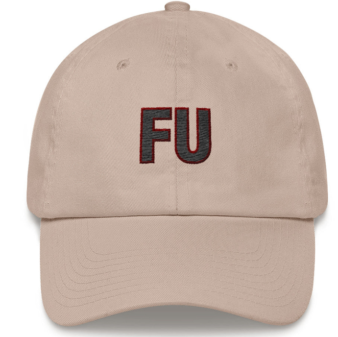 Would YOU wear a hat with your first initial prominently displayed on ...