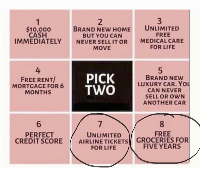 You can pick two. What numbers are you picking? - GirlsAskGuys