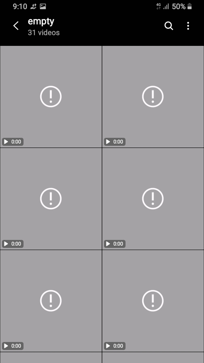 Why did hundreds of photos and tens of videos in my phone gallery ...