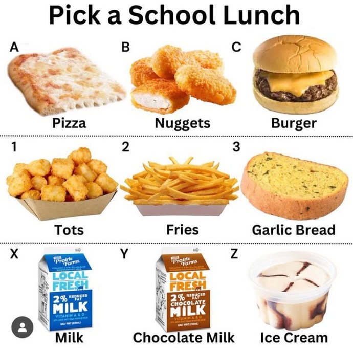 Pick a school lunch? - GirlsAskGuys