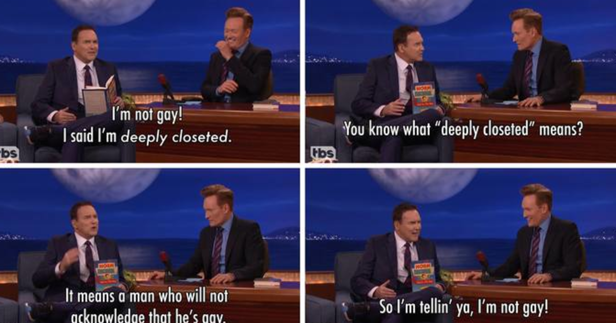 If someone told you they were a 'deeply closeted' gay person, but they ...