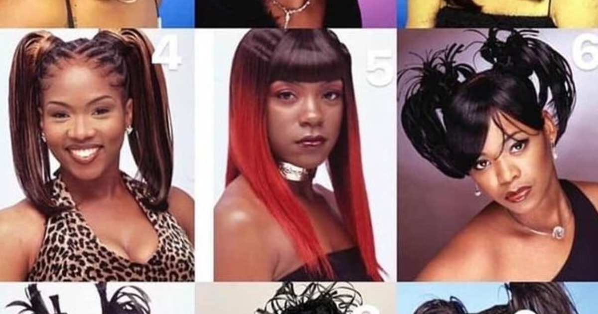 Ladies, it’s 1995, there's a party and you're invited. Which hairstyle ...