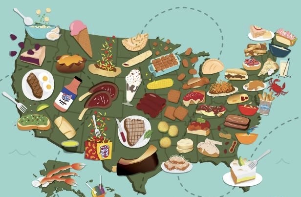 What food do you think would represent each U. S. state? - GirlsAskGuys