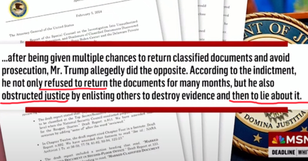 So…. you guys see the difference in the Stolen Documents cases, right ...
