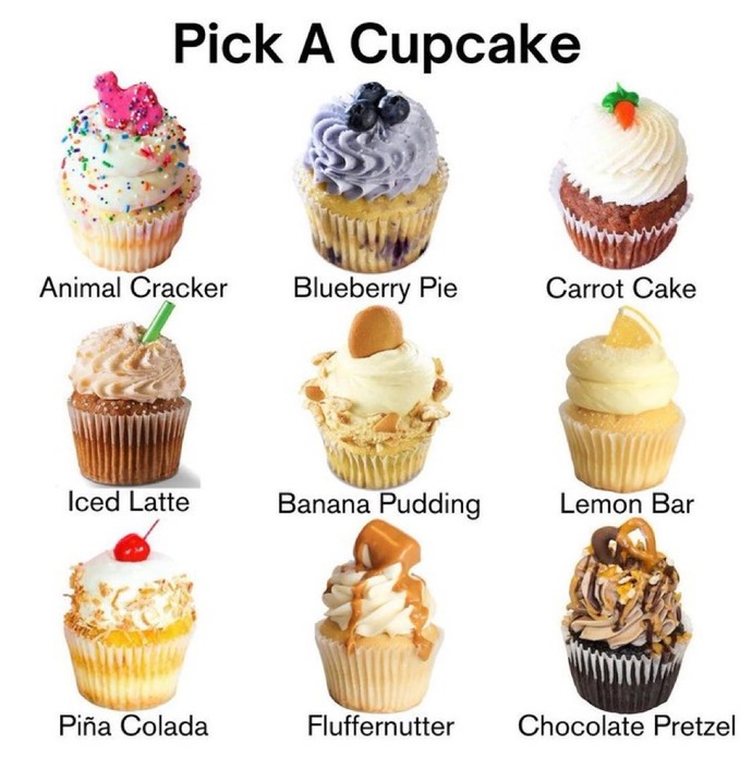 Happy Monday. Pick a cupcake? - GirlsAskGuys