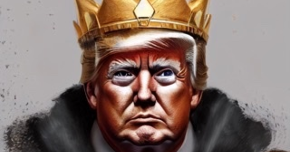 Should the US become a constitutional monarchy with Trump as King and ...
