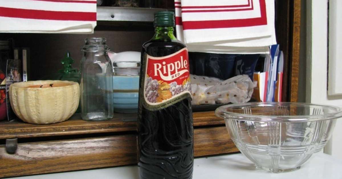 Have you ever drank a wine from the 70s that used to be seen on ...