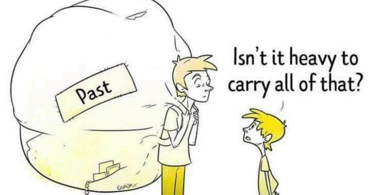 Do you ever have emotional things that are really hard to let go ...