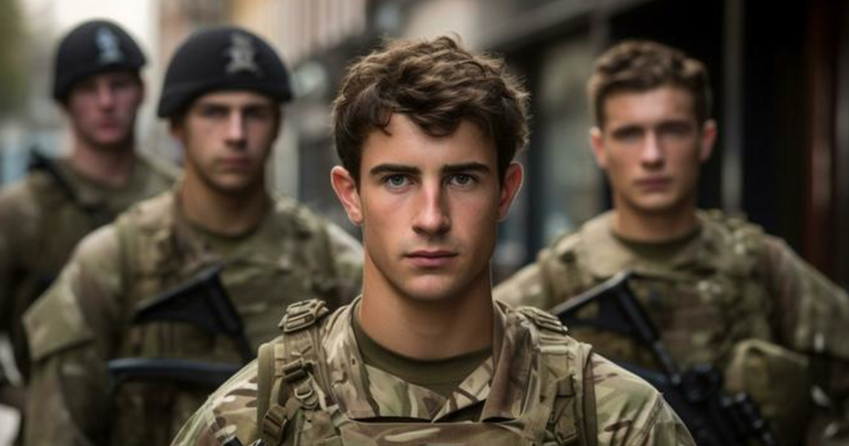 Everyone respects soldiers, but most people do not want them in a ...