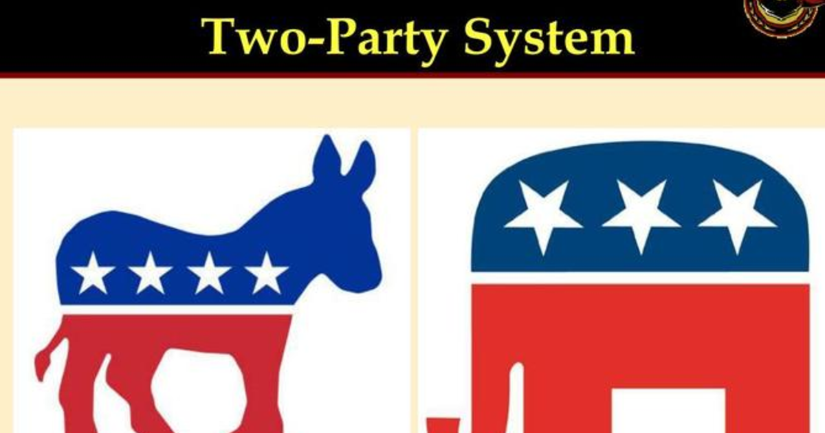True or False: The only thing worse than a two-party policial system is ...
