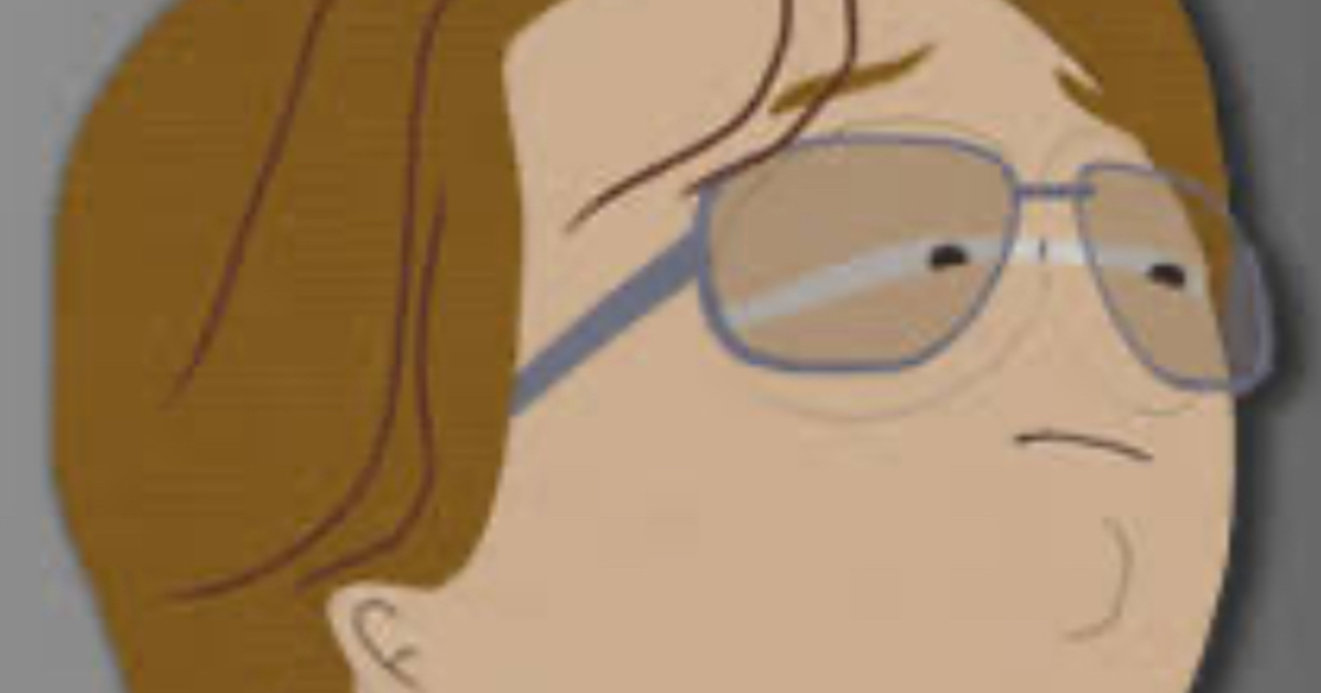 Random question: why does Nathan from South Park always look up ...
