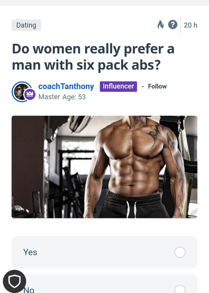 Do women really prefer a man with six pack abs? - GirlsAskGuys