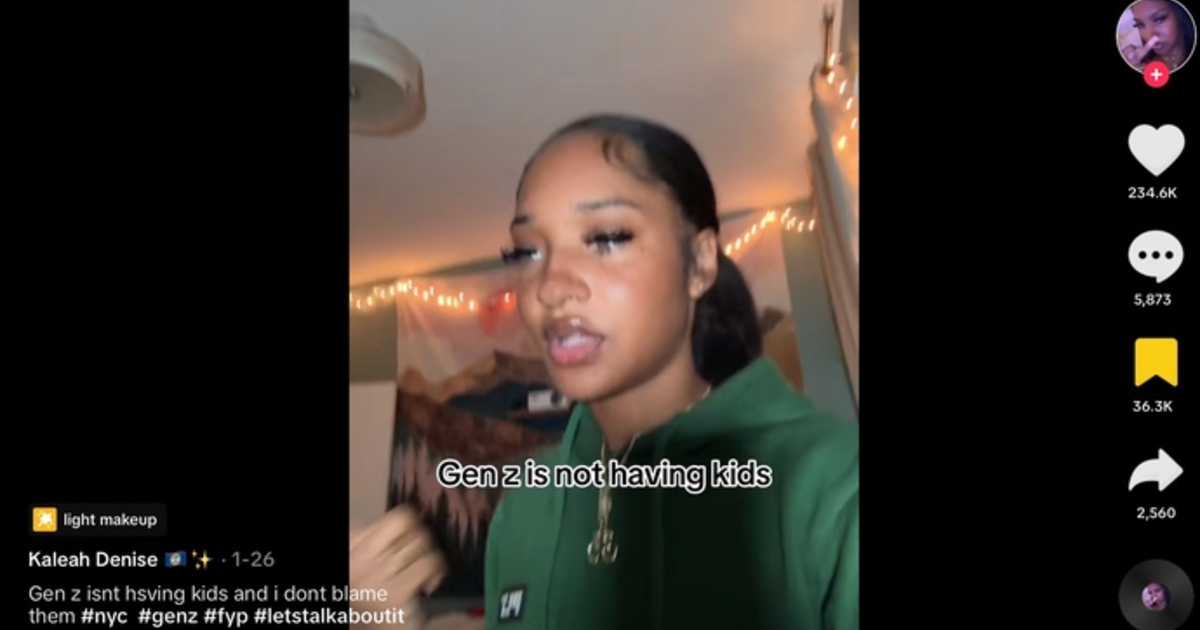 What do you think about gen z not having children? - GirlsAskGuys