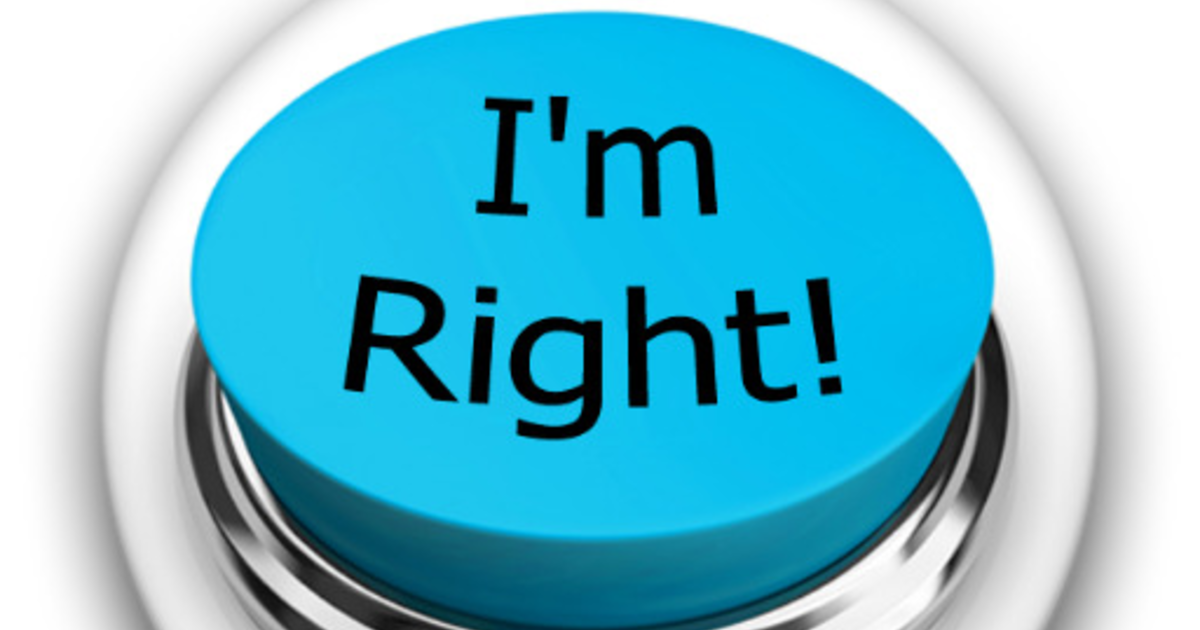 How OFTEN do you want to be RIGHT? - GirlsAskGuys