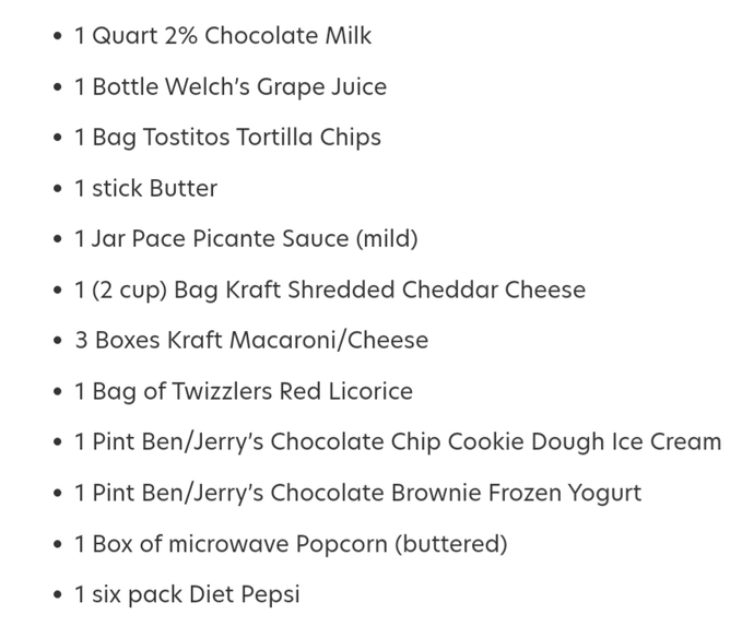 What do you think of TAYLOR SWIFT'S FOOD LIST? - GirlsAskGuys